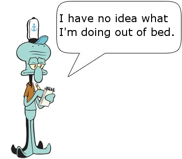 Squidward (in Clipart)