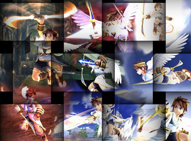 Pit from super smash bros brawl (in Clipart)
